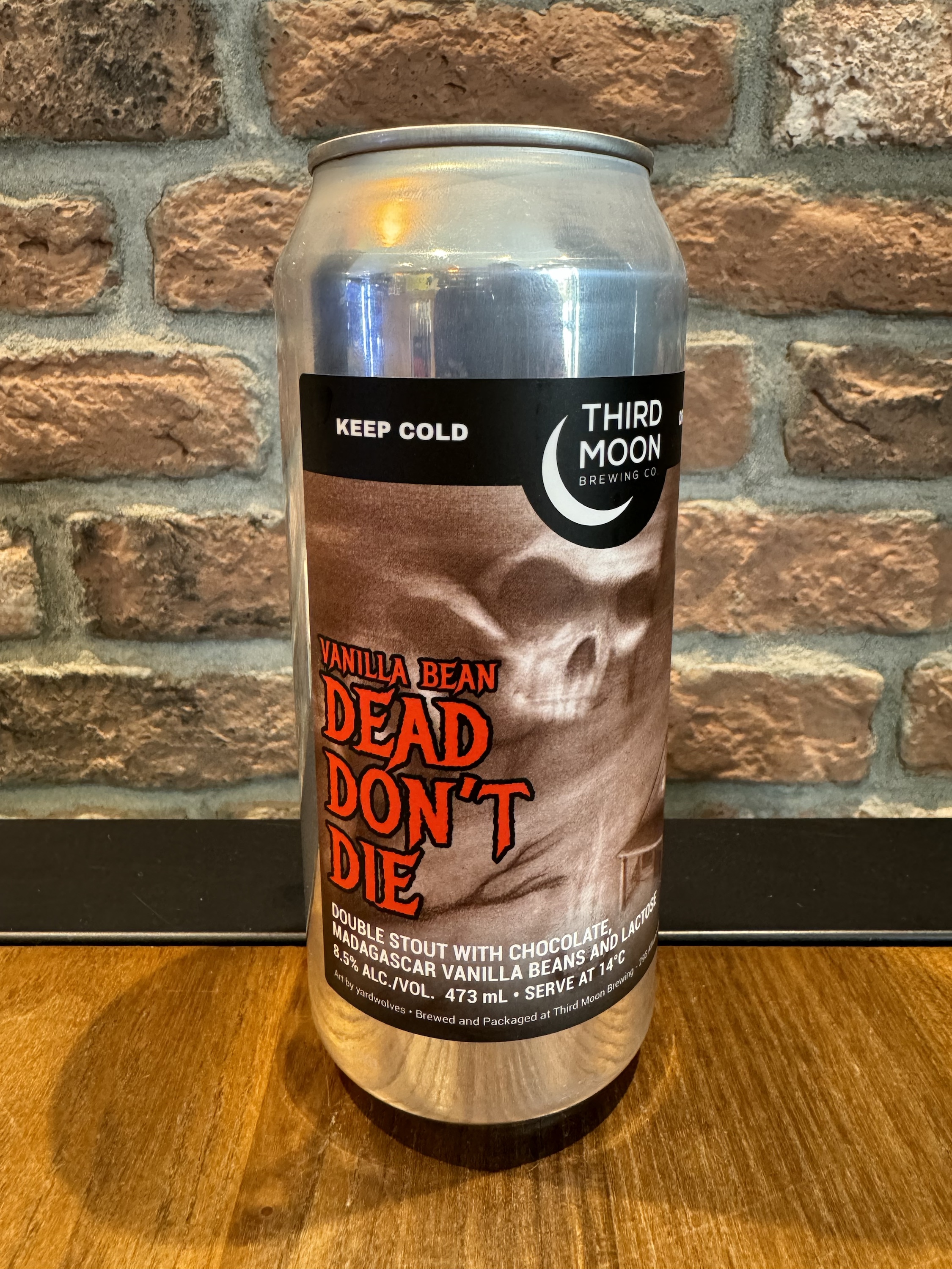 Dead Don’t Die – Vanilla Bean (2024) – Third Moon Brewing Company – The ...