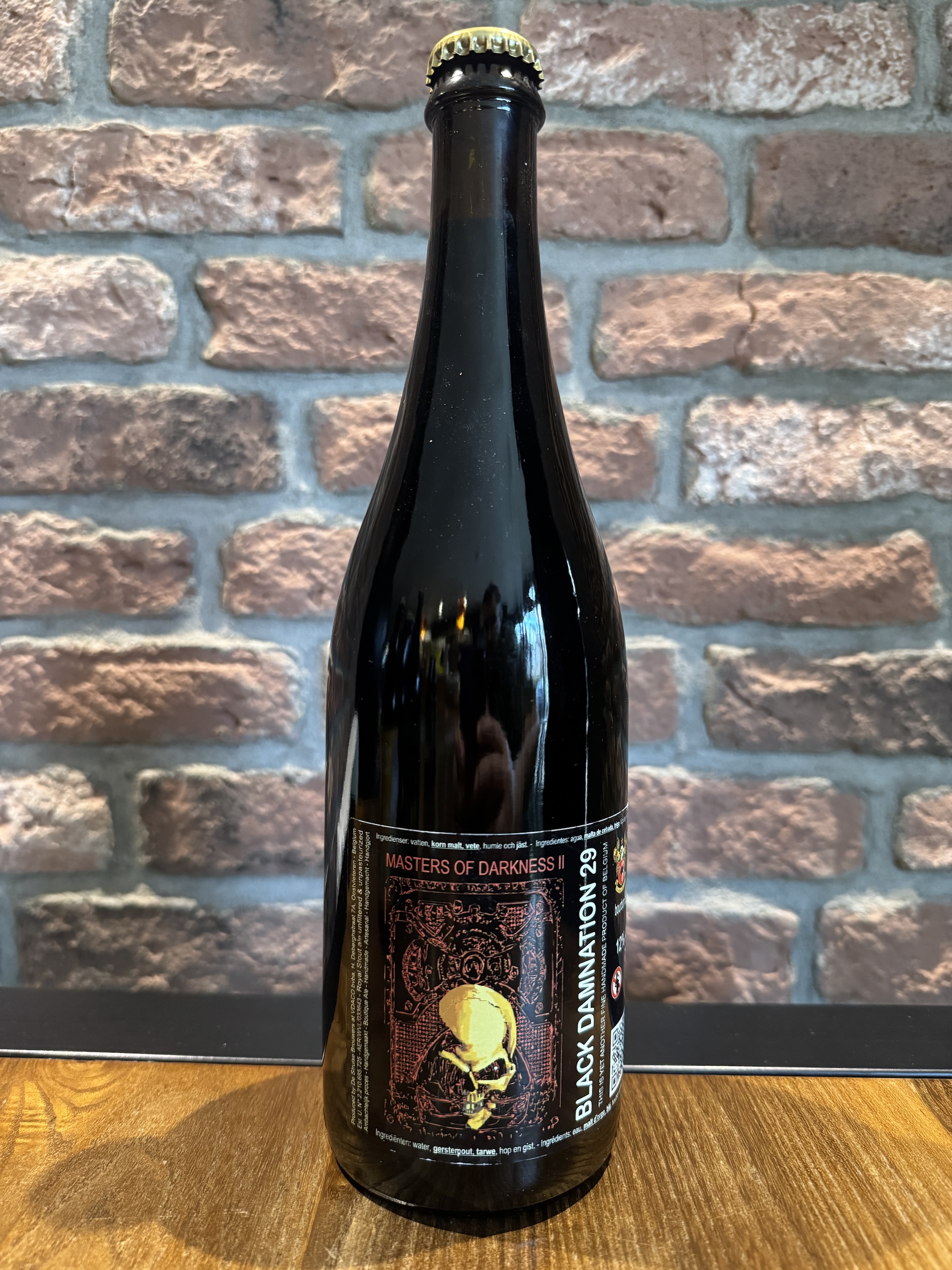 Black Damnation XXVII – Masters of Darkness (Large Bottle) – De Struise ...
